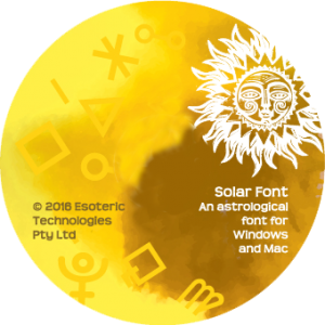 Solar Font - AstroTech